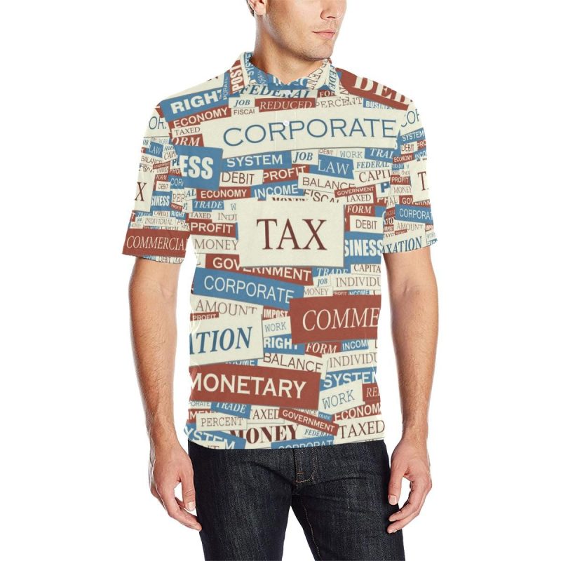 Accounting Financial Pattern Print Design 01 Men Polo Shirt - Hot Sale 2024