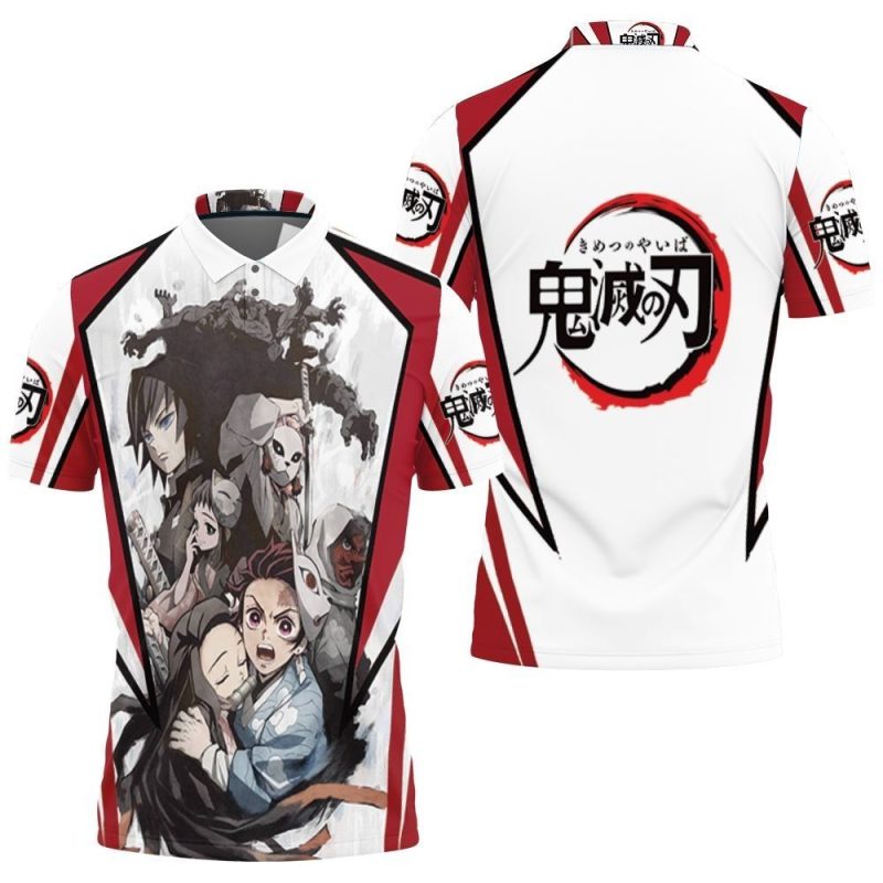 Kimetsu no yaiba anime Hashira and Demon Slayers Corps Polo shirt - Hot ...