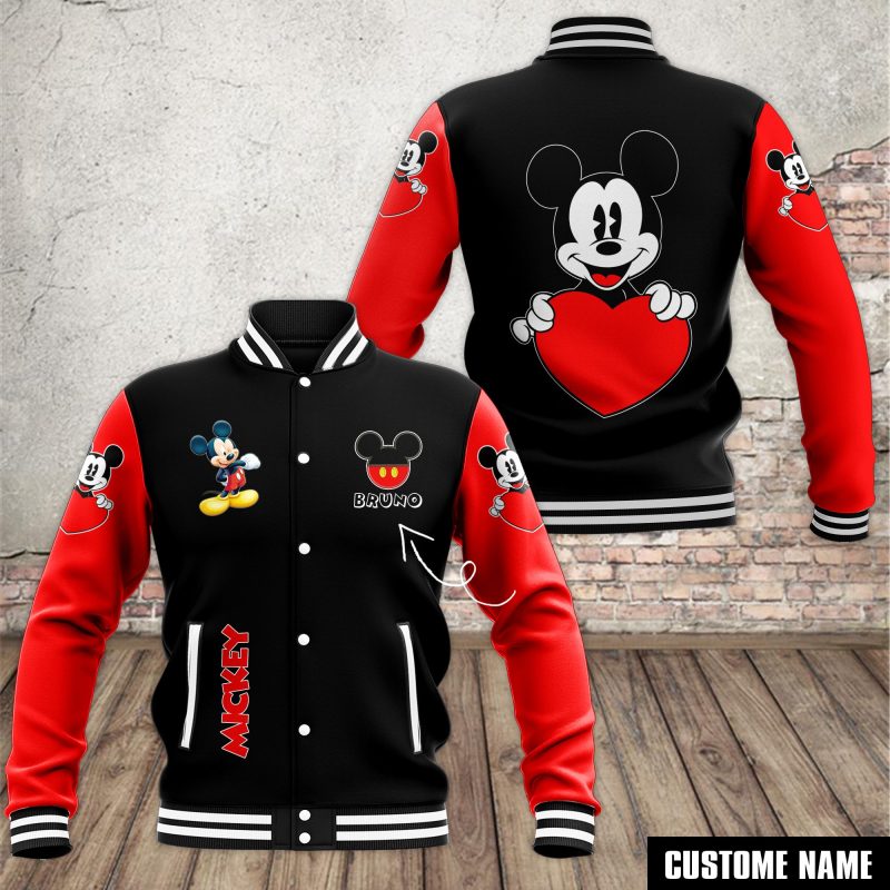 Personalized Mickey Mouse 3D Bomber Jacket - Hot Sale 2025